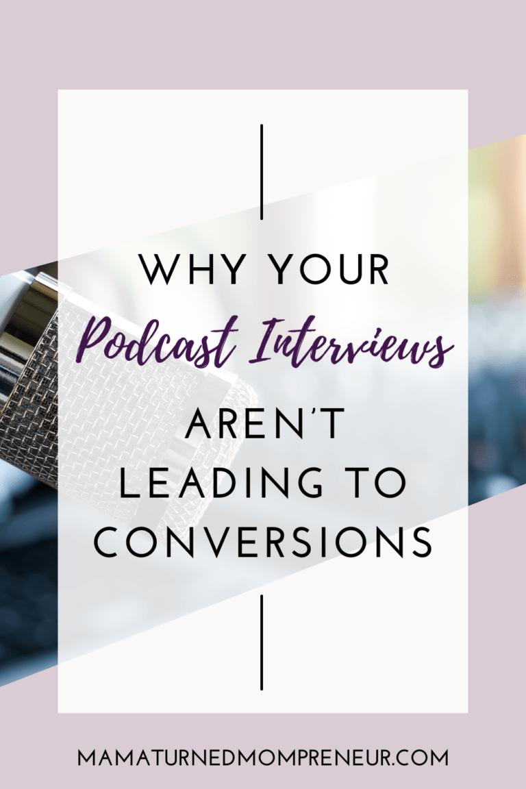 The #1 Reason Why Your Podcast Interviews Aren't Leading to Conversions ...